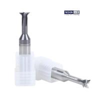 China Dovetail Milling Cutter End Mill Groove Slot 48 60 90 Degree Carbide M2 HSS M35 PM Material for sale
