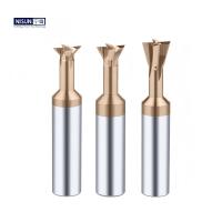 China Dovetail Milling Cutter End Mill Groove Slot 48 60 90 Degree Carbide M2 HSS M35 PM Material for sale