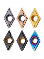China Turning Tools Carbide Inserts Tungsten Steel DCMT / DCGT Grooving Tools For Turning Operations for sale