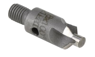 China 3 Flute 3/8 Inch Countersink Cutter With Integral #40 Pilot for sale