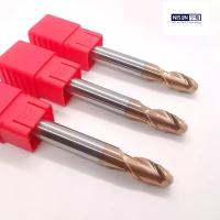 China High Precision Ball Nose End Mills Milling Tools For Machining Unalloyed Steels for sale