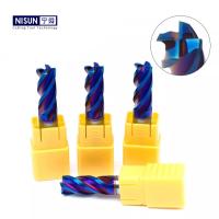 China M2 HSS PM Carbide Corner Radius Milling Tools End Mill 2 Flutes Customized Length for sale