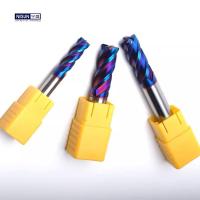China M2 HSS PM Carbide Corner Radius Milling Tools End Mill 2 Flutes Customized Length for sale