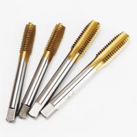 China Precision Carbide Straight Flute Tap Cut Thread Taps For Steel Rigid Tapping for sale