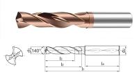 China Alloy Solid Carbide Drill Bits Drilling Tools Tungsten Steel Precision Twist Drill 3D for sale