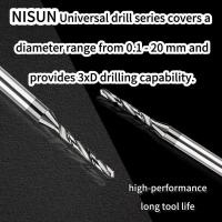 China Alloy Solid Carbide Micro Drill Bits Drilling Tools Tungsten Steel Precision Twist Drill 3D for sale