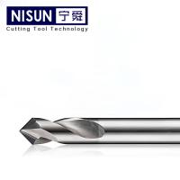 China 90 Degree 2 Flute two-Edge spot drill bits Tungsten Carbide Chamfer Tool for sale