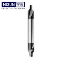 China 60 90 120 Degree Carbide Center Drill Bits Drilling Tools Countersink Tungsten Steel Coating Chamfer Tool for sale