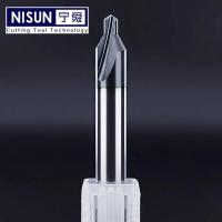 China 60 90 120 Degree Carbide Center Drill Bits Drilling Tools Countersink Tungsten Steel Coating Chamfer Tool for sale