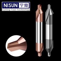 China 60 90 120 Degree Carbide Center Drill Bits Drilling Tools Countersink Tungsten Steel Coating Chamfer Tool for sale