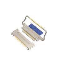 China Micro Coaxial Cable 20846-040T-01 Fully-shielded with mechanical lock lvds 40 pin connector cable for sale