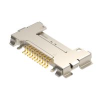 China 10p 20633-310T-01S Micro-coaxial connector with mechanical lock Plug For Micro Coaxial Cable Assembly for sale