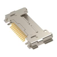 China 12Pin 20633-212T-01S Plug For Micro Coaxial Cable Assembly 0.4 mm pitch Horizontal mating type for sale