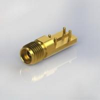 China 3.5mm RF Coaxial Connector 34GHz 50Ω with 500+ Cycle Durability for PCB Applications for sale