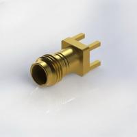 China 1.85-KHD Copper RF Straight Connector DC to 67 GHz 50Ω for Military Aerospace Applications for sale