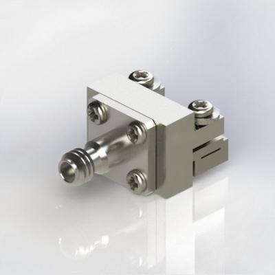 China 1mm RF Coaxial Connector Female W1 mmWave Straight 110 GHz Side Mount with 500+ Cycles Durability for sale