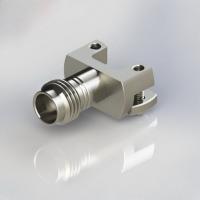 China 3.5mm PCB Edge Launch RF Coaxial Connector Female 34GHz 50Ω with Solderless Design and 500+ Cycle Durability for sale