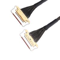 China Oem Lvds Cable Assembly 0.5mm Pitch 20453-220t-03 Horizontal mating type micro-coaxial connector for sale