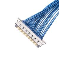 China Mini Coaxial Cable 20345-025T-32R Lvds Display 25 Pin Circuit Board for sale
