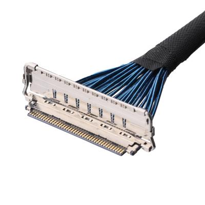 China IDC CABLE 20679 20729 Series  20679-050T-01 50P 0.4mm Pitch Horizontal Mating Miniature Coaxial Cable customize for sale