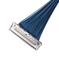 China IDC CABLE 20679 20729 Series  20679-050T-01 50P 0.4mm Pitch Horizontal Mating Miniature Coaxial Cable customize for sale