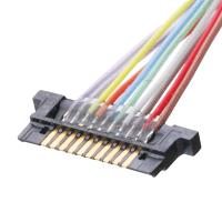 China Lvds Coaxial Cable Connector For Lcd Monitor DW-5 20598-010T-02 0.5mm Pitch 10 Pin for sale