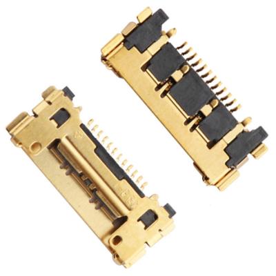 China 20525-012E-02 Micro Coaxial Connector 0.4mm Pitch 12-Pin 20Gbps High-Speed Data Transmission for sale