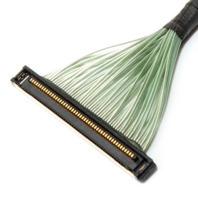 China 50 Pin 20380-R30T-06 LVDS EDP Micro Coaxial Cable Assembly with 8.1 Gbps eDP HBR 3 Support for sale
