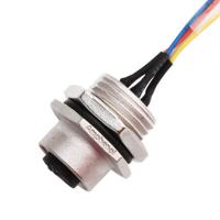 China Molex 510210800 TO Amphenol LTW M12D-04PFFS-SH800 Display Industrial Ethernet Cable for sale