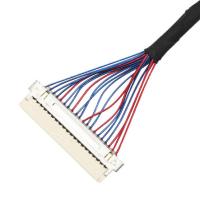 China 1.0mm Pitch  20p Lvds Cable Assembly DF19G-20D To  20453-220T-0 for sale