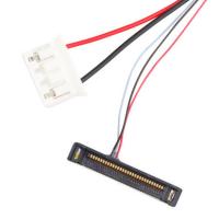 China JST PHR-4 LVDS Cable Assembly JAE FI-S6S  20380-R30T-06 lvds display connector for sale