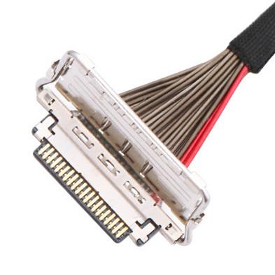 China Custom Length Micro Coaxial Cable 20 Pin 0.4mm Pitch 20679-020T-01 for sale