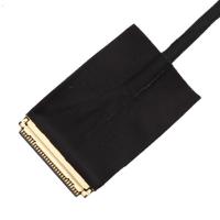 China 30-Pin 0.5mm Pitch LVDS EDP Cable Assembly 20453-230T-03 to KEL USL20-30S with 0.25A Current Rating and -40℃ to +85℃ Operating Temperature for sale