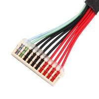 China UL10064 30AWG LED Backlight Wire Harness with 1.00mm Pitch Crimping Connector for Display and Computer Applications for sale