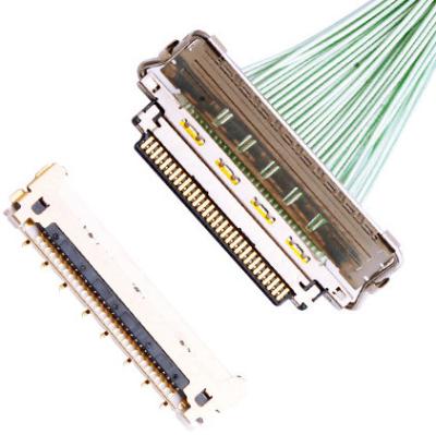 China 30 Pin 0.5mm Pitch Micro Coaxial Connector 20682-030E-02 CA Series for High-Speed Data Transmission for sale