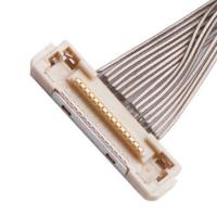 China DF36 0.4mm Pitch Micro Coaxial Cable 15-Pin to 30-Pin for Surveillance Cameras with 30V AC Rating and -35°C to +85°C Operating Range for sale