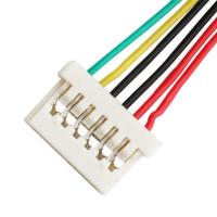 China 6DS 1.25mm Pitch  DF14 Lvds Cable Assembly Crimping 6 Pin lvds display connector for sale