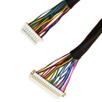 China DF19G-20S-1C to JST SH 1.0mm LVDS Display Cable 50mm-15000mm Length with 0.3mm-4.2mm Pitch Range for sale
