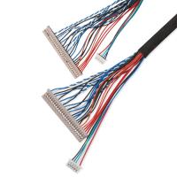 China 250V 20-Pin DF14 to DF14 LVDS Cable for Laptop Display Connector with 1.0A Current Rating for sale