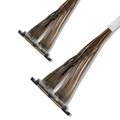 China 0.3mm Micro Coaxial Cable DF56 26P 0.3SD For Drone Camera connector and mechanical connection for sale