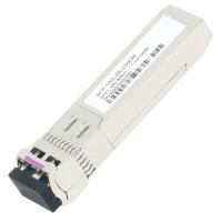 China SFP-10G-ZR-DWDM 80km Fiber Optical Transceiver with Duplex LC Connector, 10G Data Rate, 300m-200km Range for sale