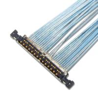 China LVDS Display Cable 20496-026T-40 26P Micro Coaxial Cable with -40℃ to +85℃ Temperature Range and 5 Gbps USB 3.1 Support for sale