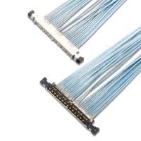 China LVDS Display Cable 20496-026T-40 26P Micro Coaxial Cable with -40℃ to +85℃ Temperature Range and 5 Gbps USB 3.1 Support for sale