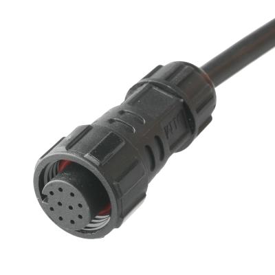 China IP67 Waterproof M16 Female to SH1.0 9-Pin Connector Cable UL 2464 28AWG ROHS Compliant for sale