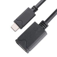 China ROHS USB Type-C Male to Type-A Female Adapter Cable 6-inch 5Gbps 3A Fast Charging OEM/ODM Customizable for sale