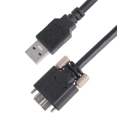 China Black 5Gbps USB 3.0 to Micro B Charging Cable with Custom Length and ROHS Compliance for sale