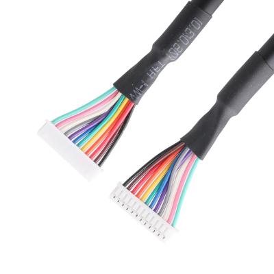 China MX1.25-12P Lvds Cable Assembly HSGWP/N 1025-H-12P-N-HF UL20276 28AWG*12C OD 5.5mm for sale