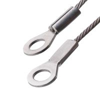 China Flexible Stainless Steel Lanyard Cables, Perforated Safety Wire Rope, Conductive And Other Applications for sale
