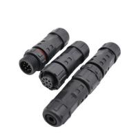 China M12 8-Pin Waterproof Circular Connector IP67/IP68 Rated 60V 1A for Industrial Automation for sale