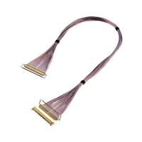 China 64 Gbps PAM4 81863-100B-01 50P 0.4mm Pitch Horizontal Mating Type Micro-Coaxial Cable Assembly OEM/ODM for sale
